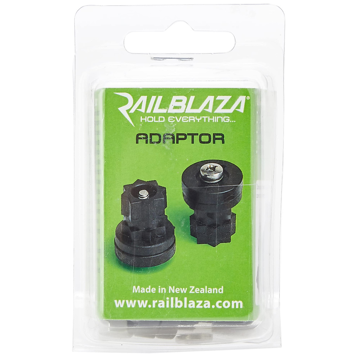 Railblaza Male-to-Male Adaptor, Pack of 2, Black