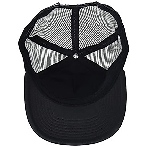 Quiksilver Men's Foamslayer Trucker Hat, Black, One Size