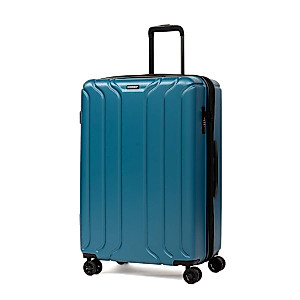 NONSTOP NEW YORK Luggage Expandable Spinner Wheels hard side shell Travel Suitcase Set 3 Piece (Teal, 3-Piece Set (20/24/28))