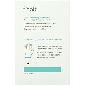 Fitbit Flex Vibrant Accessory Pack, Violet/Pink/Teal, Small