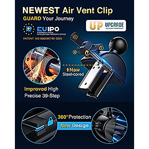 VANMASS [Pro Version Universal Car Phone Mount [Super Suction Cup] Dashboard Phone Holder Stand, Handsfree Windshield Dash Air Vent Phone Holder Car, Compatible with iPhone 13 12 Samsung LG & Truck