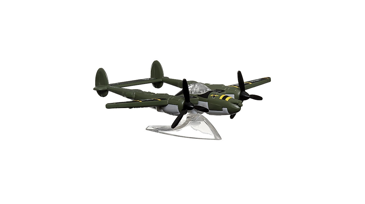 Collectible Die-Cast P-38 Lightning Sky Busters