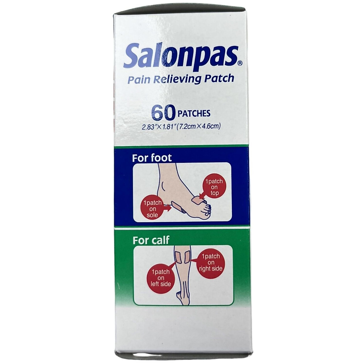 Salonpas Relief Patches, 60 Count