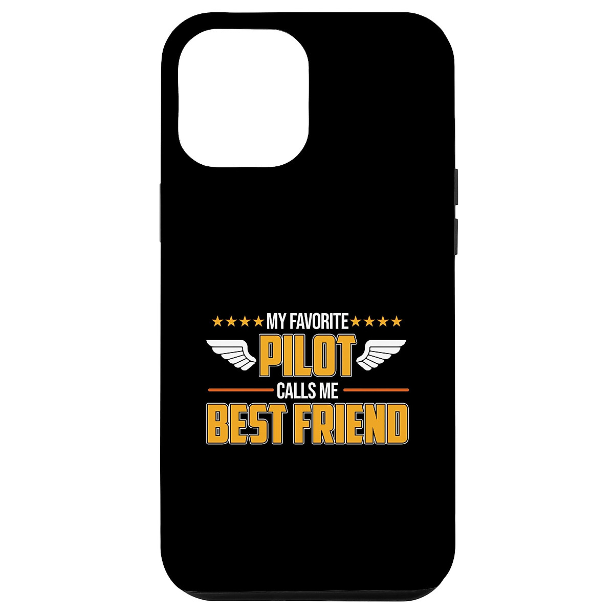 iPhone 14 Pro Max Pilot Calls Me Friend Airplane Aviation Helicopter Graphic Case
