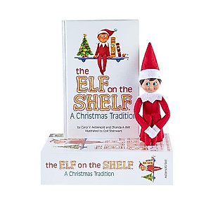 Elf On The Shelf Scout Boy (Blue Eyed Boy) with Karate Kicks Set Bundle