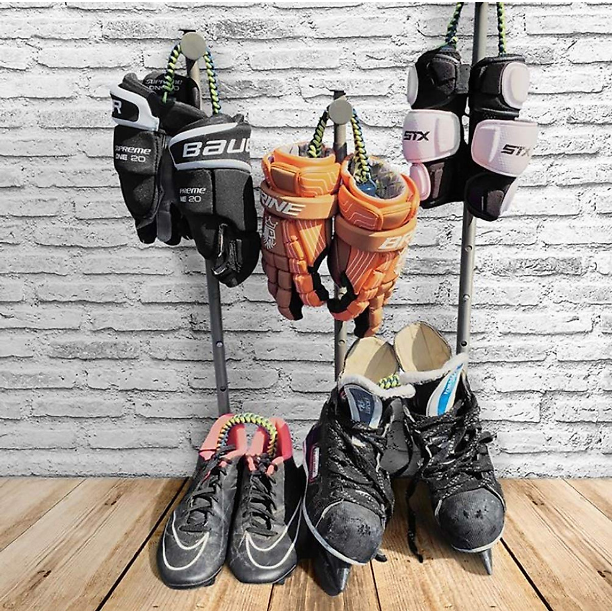 Glovestix Shoe Deodorizer & Odor Eliminator for Hockey & Lacrosse Gloves, Boxing & Soccer Gear, Smelly Gym Bags & Sports Equipment. Non-Toxic Odor Remover. As Seen on Shark Tank (1 Set of Sticks)