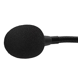 Tefola Wired Conference Microphone Wired Microphone Conference with 5m XLR Cable Gooseneck Type Microphone for Computer