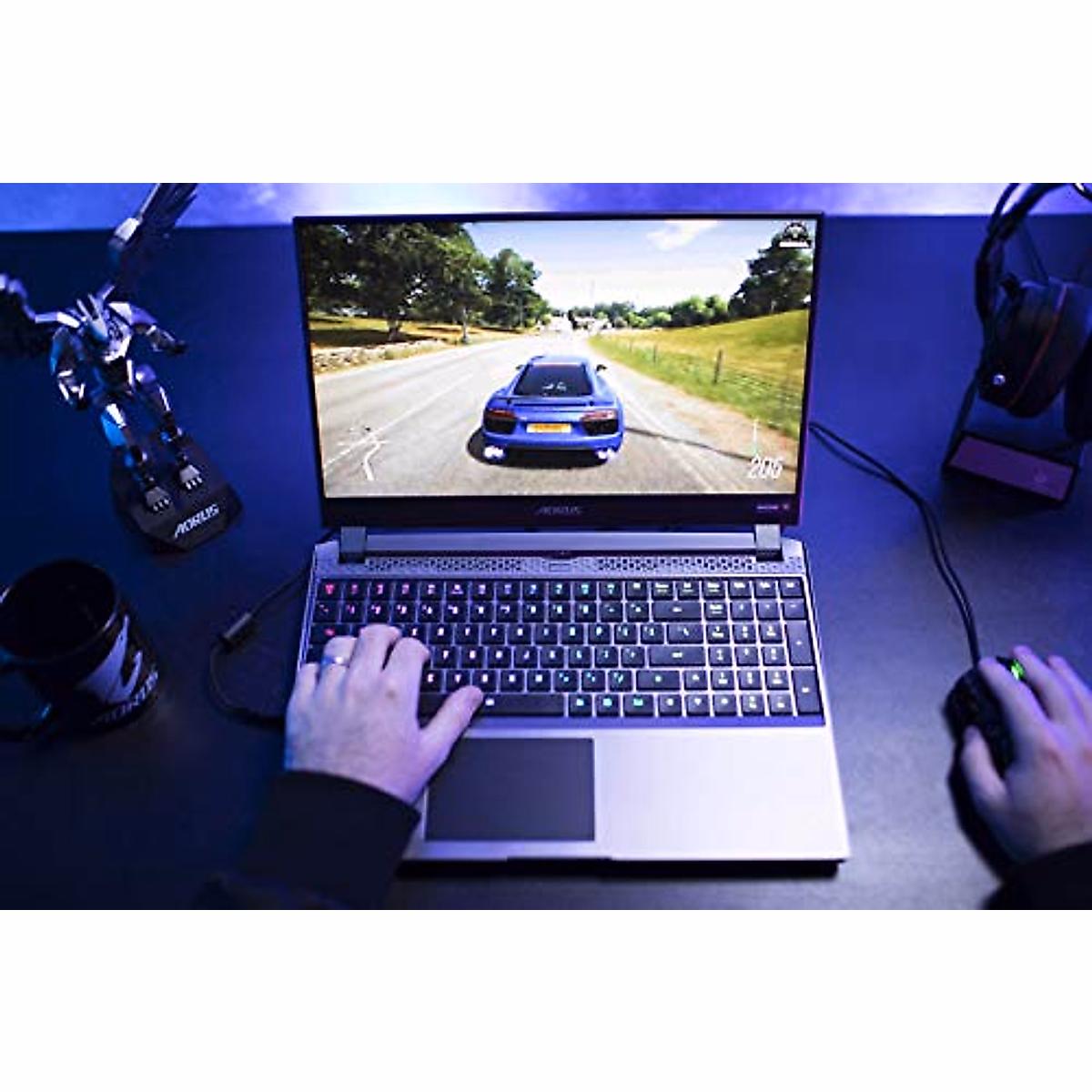 GIGABYTE AORUS 15P (WB) Thin and Light Performance Gaming Laptop, 15.6-inch FHD 144Hz IPS, GeForce RTX 2070 MAX-Q, 10th Gen Intel i7-10750H, 16GB DDR4, 512GB NVMe SSD (AORUS 15P WB-7US1130SH)