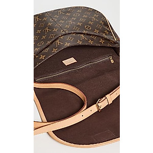 Louis Vuitton Women's Pre-Loved Monogram Menilmontant Bag, Brown, One Size