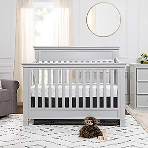 Namesake Foothill 4-in-1 Convertible Crib in Cloud Grey