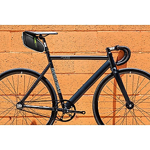 Golener Bike Saddle Bags,Bicycle Seat Pack Bag,Water Resistant Bike Bag,Under Seat Pouch,Cycling Packs for Road and other bikes,Bicycles Storage,Bikes seat accessories for Adults,Kids,Black