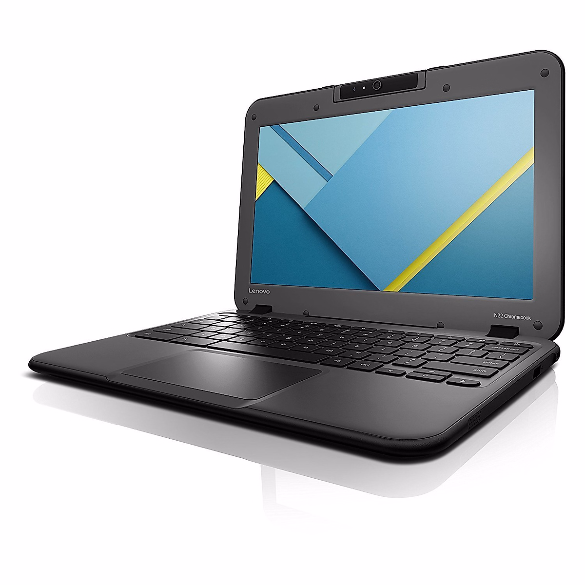 Lenovo 11.6-inch Premium HD IPS Touchscreen Chromebook, Intel Dual-Core Processor, 16 GB SSD, 4 GB Memory, 802.11ac, Rotatable Camera, Bluetooth, Water-Resistant Keyboard, Chrome OS