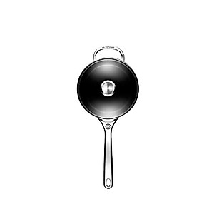 Le Creuset Toughened Nonstick PRO Saucepan With Glass Lid, 3 qt.