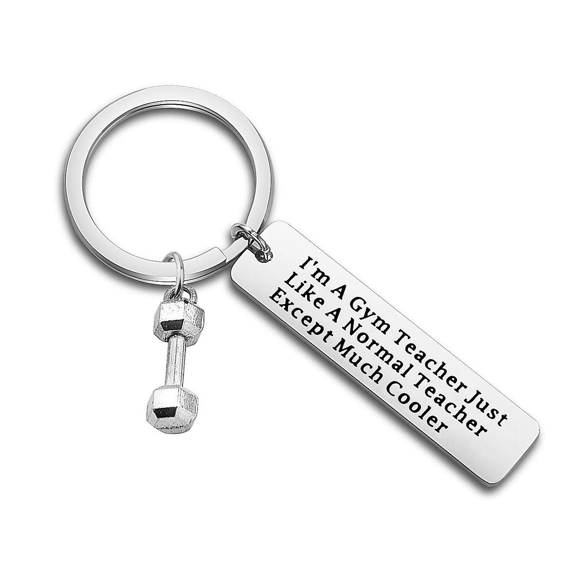 TGBJE I'm A GYM Teacher Just Like A Normal Teacher Except Much Cooler Fitness Coach Gift Gym Trainer Gift Thank You Gift (Gym Teacher)