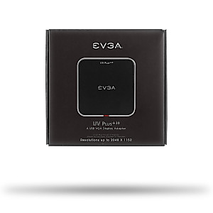 EVGA UVPlus+ 39 USB VGA DVI/HDMI/USB3.0/Supporting 1920x1200 or 2048x1152 Resolutions (100-U3-UV39-KR)