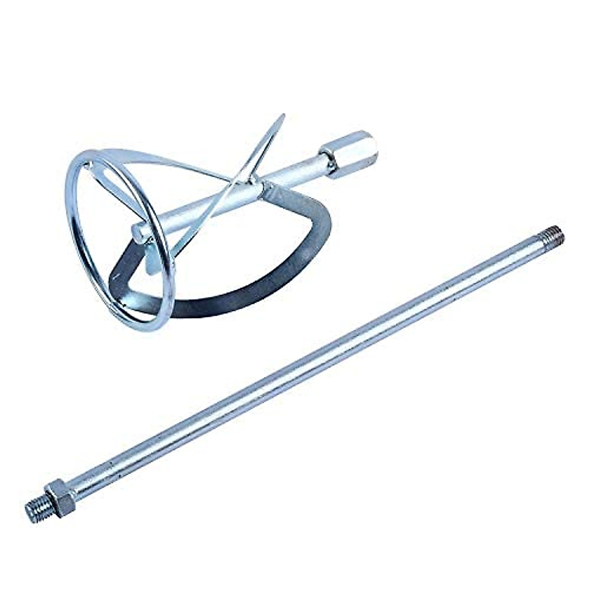 YaeKoo 1800W Handheld Electric Cement Mixer Adjustable Speed 6 Speed 110V for Mortars Concretes Grouts Hand Held Plaster Cement Mixer Stirring Tool