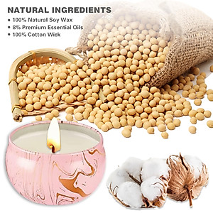 Candle Gifts for Women, Scented Candles Gift Set, 2.5oz 9 Pack Aromatherapy Candles for Home Scented, Mothers Day Candles, Birthday Gifts for Mom, Wife, Natural Soy Wax Jar Candles