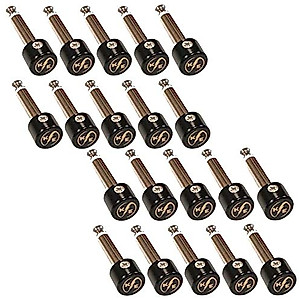 20 Pieces Solder-Free Solderless 1/4" Connectors for Kurrent Electric Guitar Effects Patch Cables