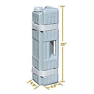 Eurmax USA Universal Upgraded Water Weight Heavy Duty Feet Leg Weights Bag for Gazebo Shelter,Pop up Canopies Instant Tents(4 Pcs Weights)