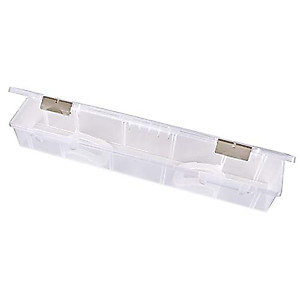 ArtBin 6999AB Fabric Strip Case - Crafts, Quiliting & Sewing Organizer, [1] Plastic Storage Case, Clear