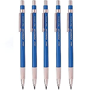 Staedtler Mars Technico 780C Mechanical Lead holder,clutch Pencil for Draft Drawing, Art Sketching Sharpener (Pack of 5)