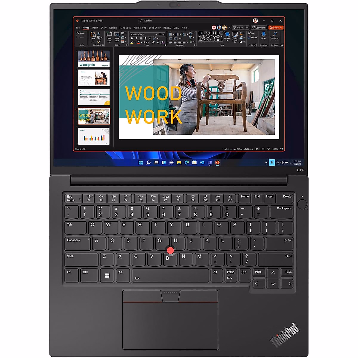 Lenovo ThinkPad E14 Gen 5 21JR0018US 14" Touchscreen Notebook - WUXGA - 1920 x 1200 - AMD Ryzen 7 7730U Octa-core (8 Core) 2 GHz - 16 GB Total RAM - 8 GB On-Board Memory - 512 GB SSD - Graphite Black