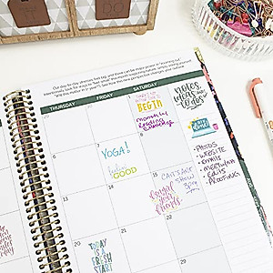 bloom daily planners Inspirational & Motivational Quotes Planner Stickers (8 Sheets / 200+ Stickers) - Hand-Lettered Positive Cute Aesthetic Quotes for Decorating Organizers, Scrapbooks, Laptops, etc.