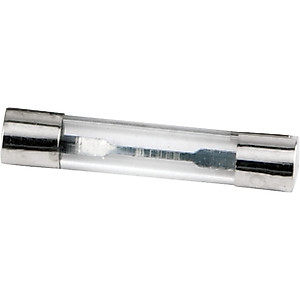 Performance Tool W5375 60pc AGC Glass Fuse Assortment (5A, 10A, 15A, 20A, 25A, and 30A) in a Clear Plastic Case