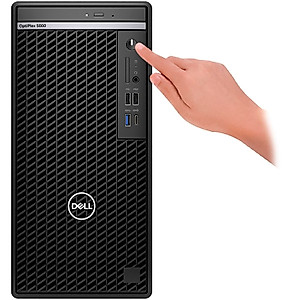 Dell OptiPlex 5000 Desktop Computer - Intel Core i5 12th Gen i5-12500 Hexa-core (6 Core) 3 GHz - 8 GB RAM DDR4 SDRAM - 256 GB M.2 PCI Express NVMe 3.0 x4 SSD - Tower - Black