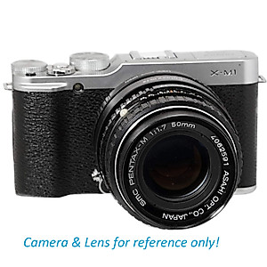 Fotasy Contax Yashica C/Y Lens to Fuji X Adapter, CY Lens X Mount Adapter, Compatible with Fujifilm X-Pro1 X-Pro2 X-Pro3 X-E2 X-E3 X-A10 X-M1 X-T1 X-T2 X-T3 X-T4 X-T10 X-T20 X-T30 X-T30II X-T100 X-H1