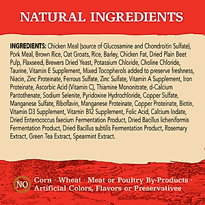 Eagle Pack Natural Dry Large Breed Dog Food, Chicken & Pork, 30-Pound Bag