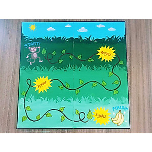 Apostrophe Games Blank Game Board & Box (20" x 20" Board) Create Your Own Board Game, DIY Board Game, Family Board Games