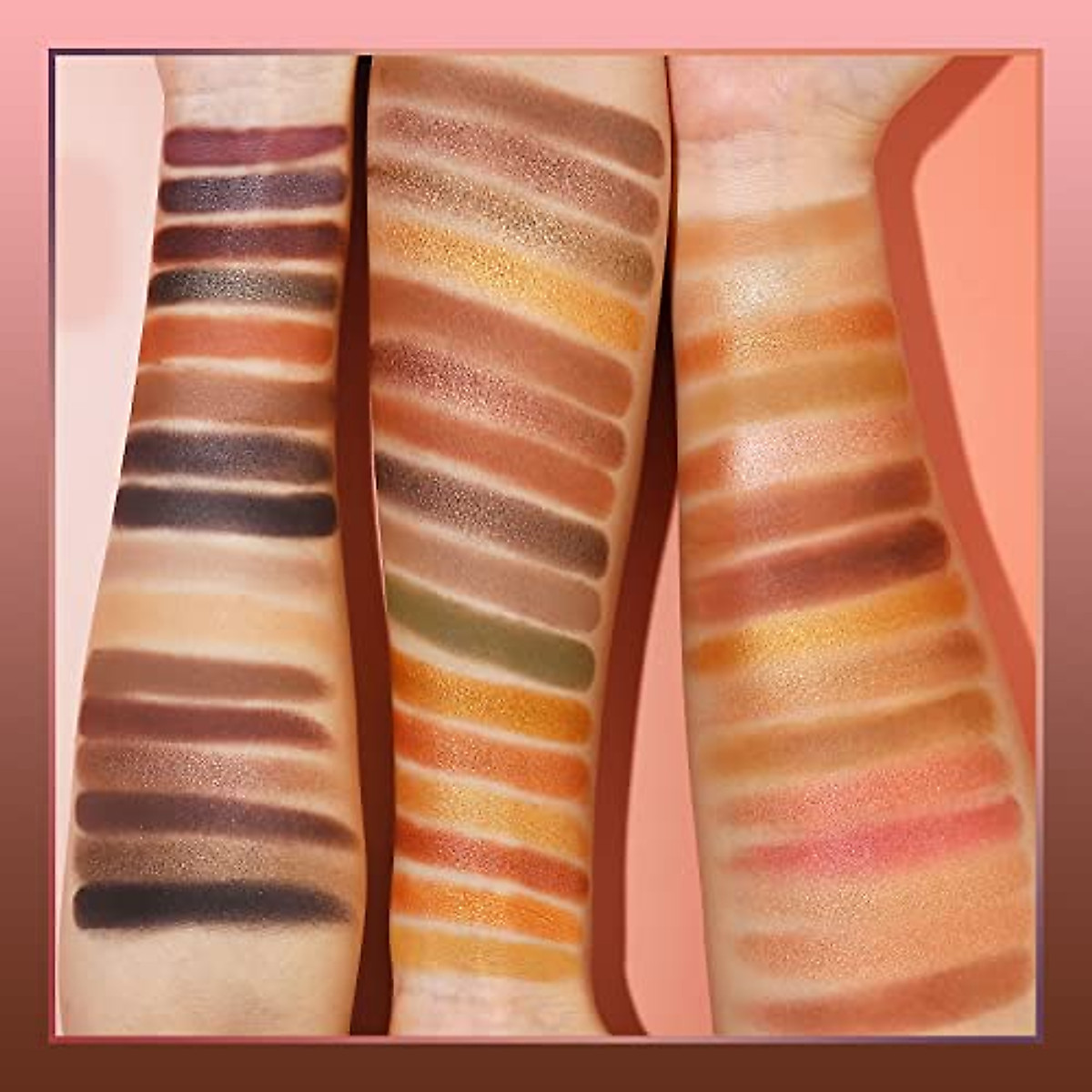 UCANBE Toffee Fusion Nude Eyeshadow Palette, 48 Neutral Shades Naked Eye Shadow Makeup Pallet, High Pigmented Matte Glitter Shimmer Make Up Kit for Women Girls