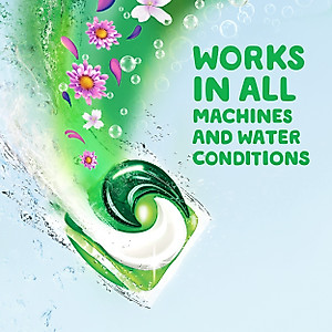 Gain flings! Laundry Detergent Soap Pacs HE Compatible 60 ct Long Lasting Scent Moonlight Breeze