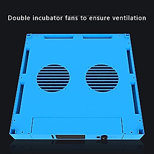 Egg Incubator with 36 LED Luminous Egg Candle Tester and Temperature Control Function and Humidity Control LCD Display Controller for Hatching Chicken Duck Goose Quail