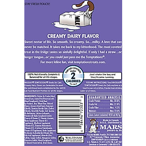 Whiskas Temptations Creamy Dairy Cat Treats 3oz (Pack of 3)