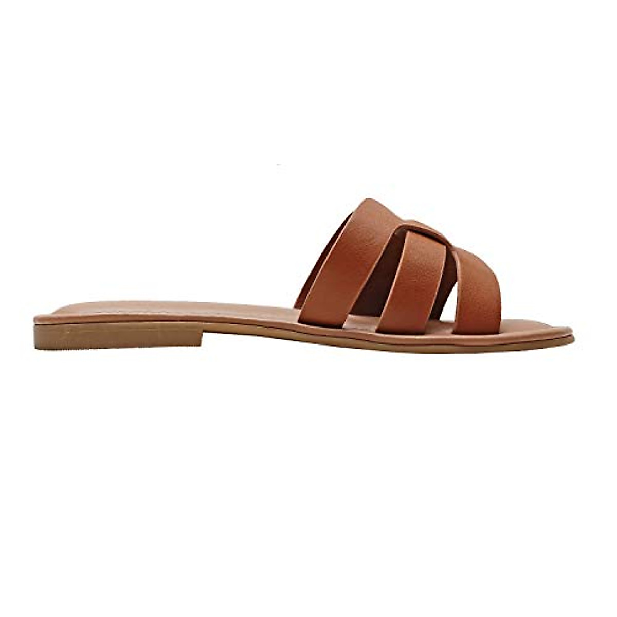 The Drop Women's Monika Sandal, Mocha, 5 B US