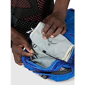 Osprey Raptor 14L Men's Biking Backpack with Hydraulics Reservoir, Postal Blue, One Size