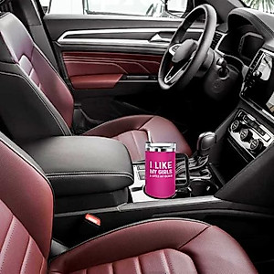 i like my girls a little bit older Tumbler 40 oz Tumblers with Lid and Straw Insulated Tumblers Stainless Steel Tumbler Funny Gifts for Men