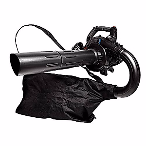 CRAFTSMAN Gas Powered Leaf Blower and Vacuum, Handheld Gas Blower, 205MPH, 27cc, 2-Cycle (BV245)