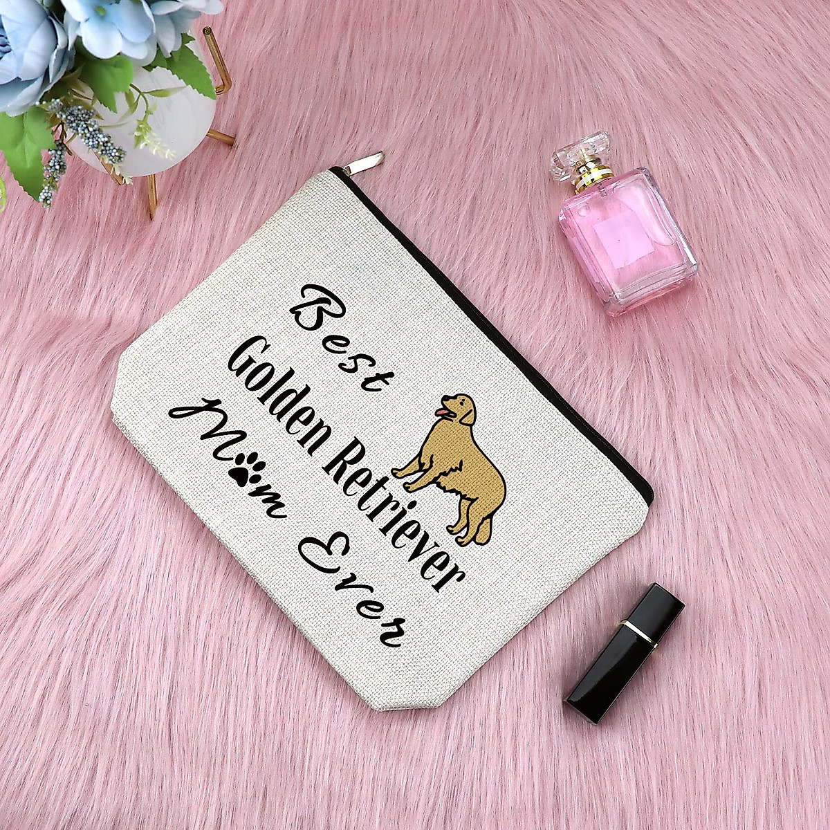 Lion Lover Gift for Women Makeup Bag Animal Lover Gift for Daughter Best Friend Birthday Gift Cosmetic Bag Graduation Gift for Besties Sister Valentines Day Christmas Gift Travel Cosmetic Pouch