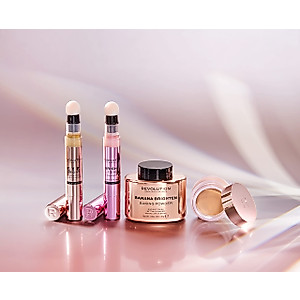 Makeup Revolution Eye Bright Concealer, Buildable Coverage, Dewy Finish, Fair, 3ml