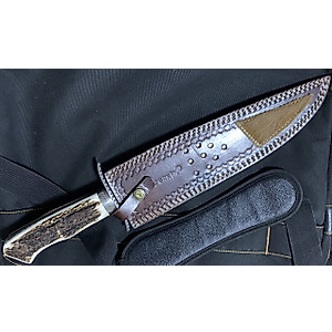 Perkin Damascus Steel Hunting Knife Handmade Knife Knives One Kind of Knife