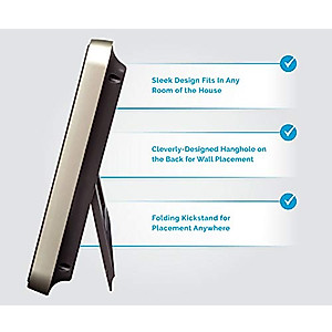 AcuRite 75077A3M Self-Learning Forecast Wireless Weather Station with Large Display and Atomic Clock, Black