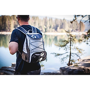 ONIVA - a Picnic Time brand - Disney Nightmare Before Christmas Jack PTX Backpack Cooler - Soft Cooler Backpack - Insulated Lunch Bag, (Black with Gray Accents)