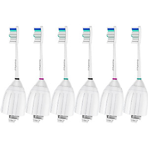 BrightDeal Replacement Toothbrush Heads Compatible with Philips Sonicare Toothbrush Electric Handle, for Sonicare E Series Essence, Xtreme, Elite, Advance and CleanCare Toothbrush, 6 Pack