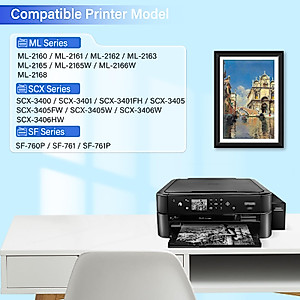 USUPERINK 1 Pack Compatible Toner Cartridge Replacement for Samsung MLT-D101S D101S 101S MLTD101S Black Use in ML-2166W ML-2160 ML-2165 SCX-3405W ML-2165W SCX-3405FW SCX-3400 SCX-3401FH Printer
