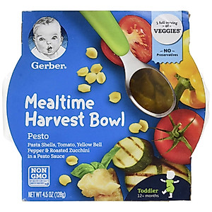Gerber Mealtime Harvest Bowls, Pesto, 4.5 OZ