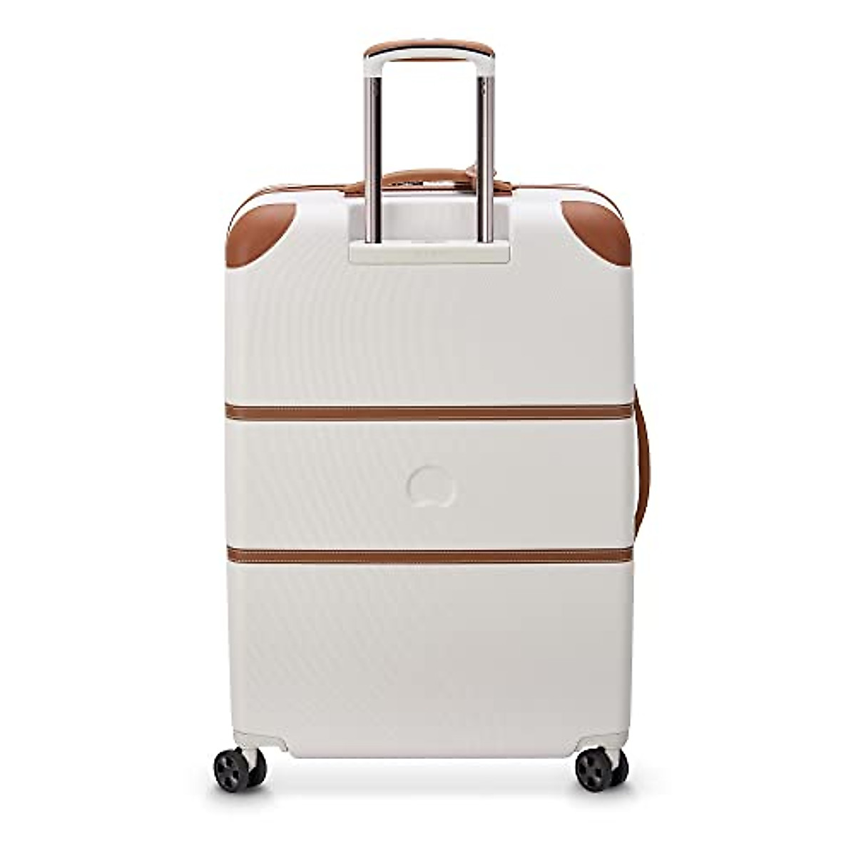 DELSEY Paris Chatelet Hardside 2.0 Luggage with Spinner Wheels, Angora, Checked-Medium 24 Inch