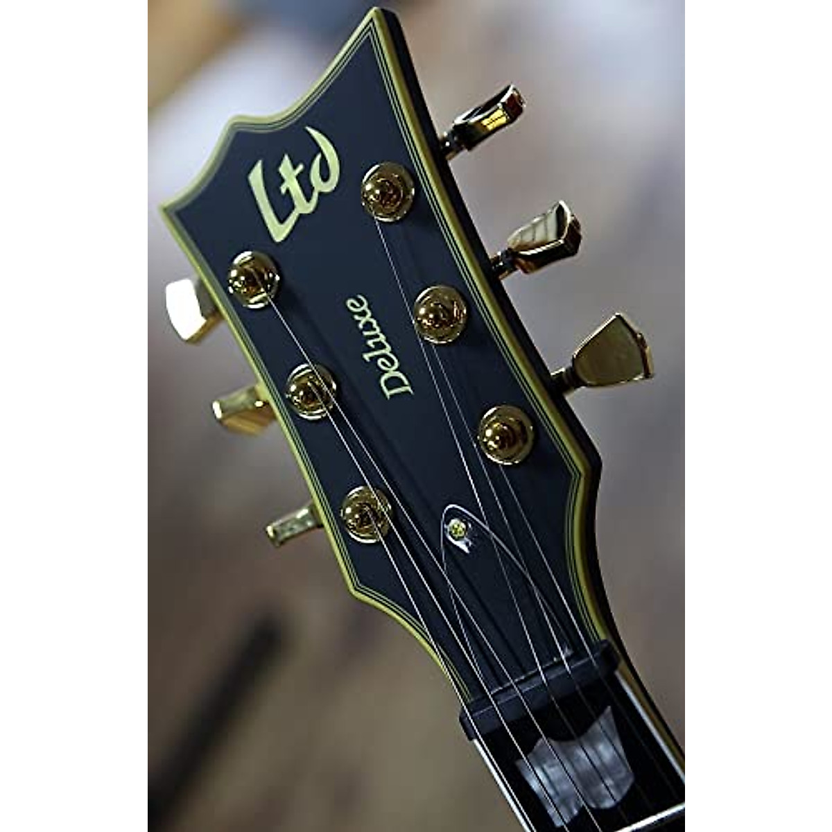 ESP LTD Deluxe EC-1000VB Electric Guitar, Vintage Black